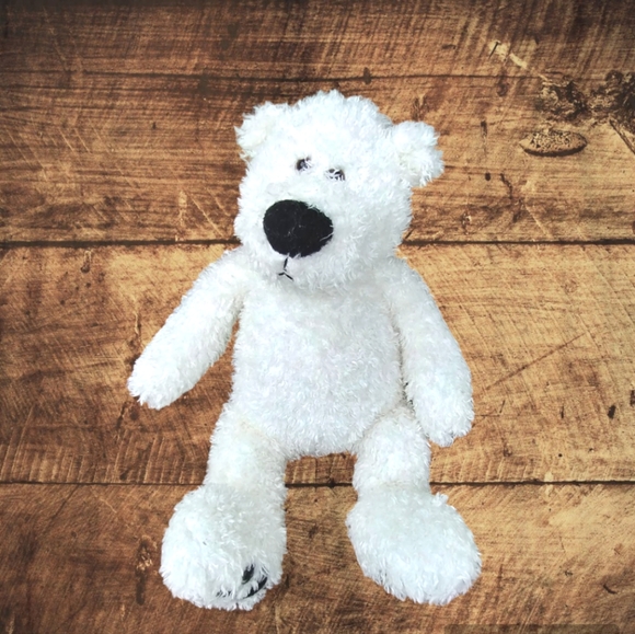 Gund | Toys | Gund Stuffed Plush White Francis Teddy Bear Polor Bear ...